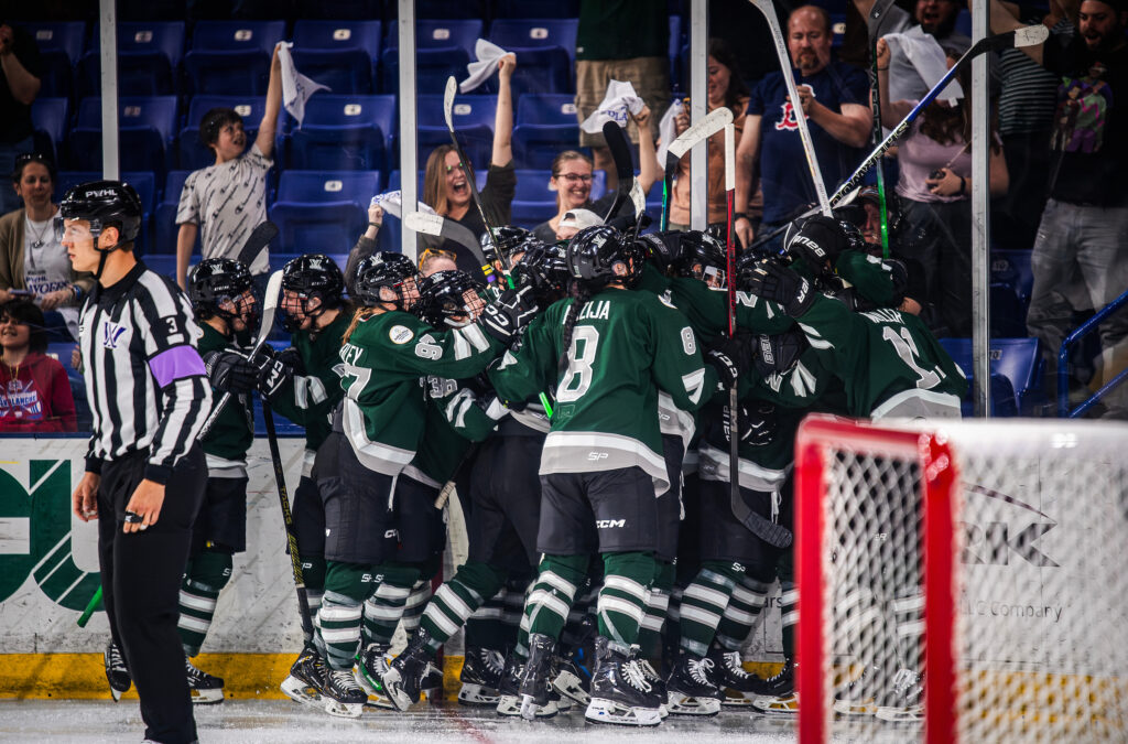 PWHL Boston Stuns Montréal, Sweeps Series with OT Victory - Beyond ...